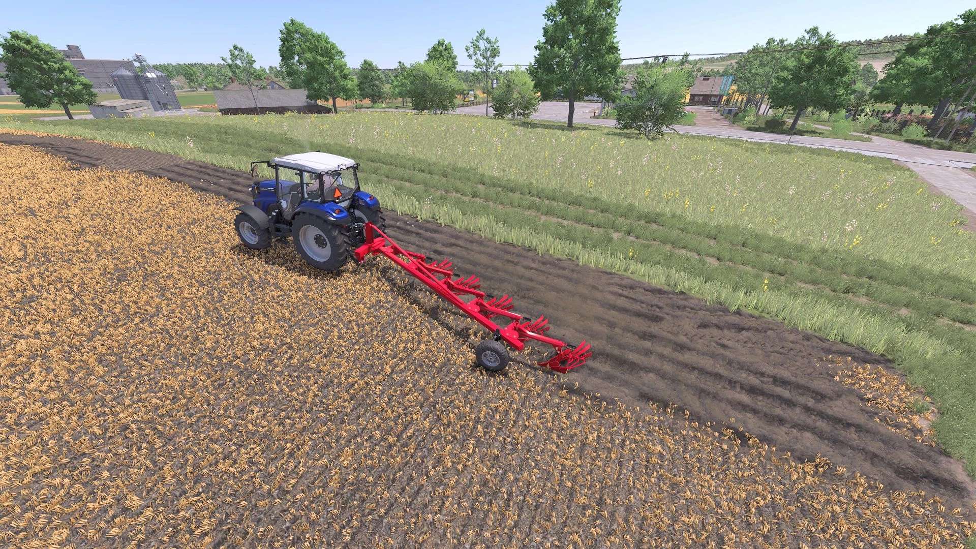 Lizard Famed 5 Spring Plow v1.0.0.0 - FS25 / FS22 Mod