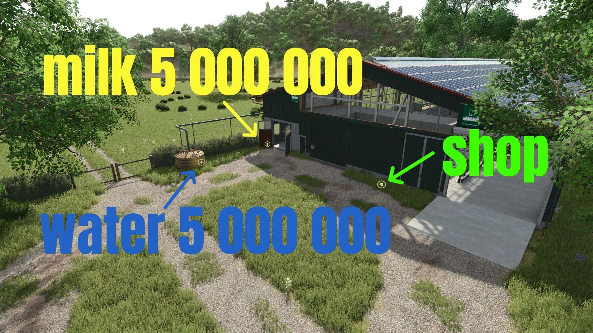 Lux Cowshed v1.0.0.0 - FS25 / FS22 Mod