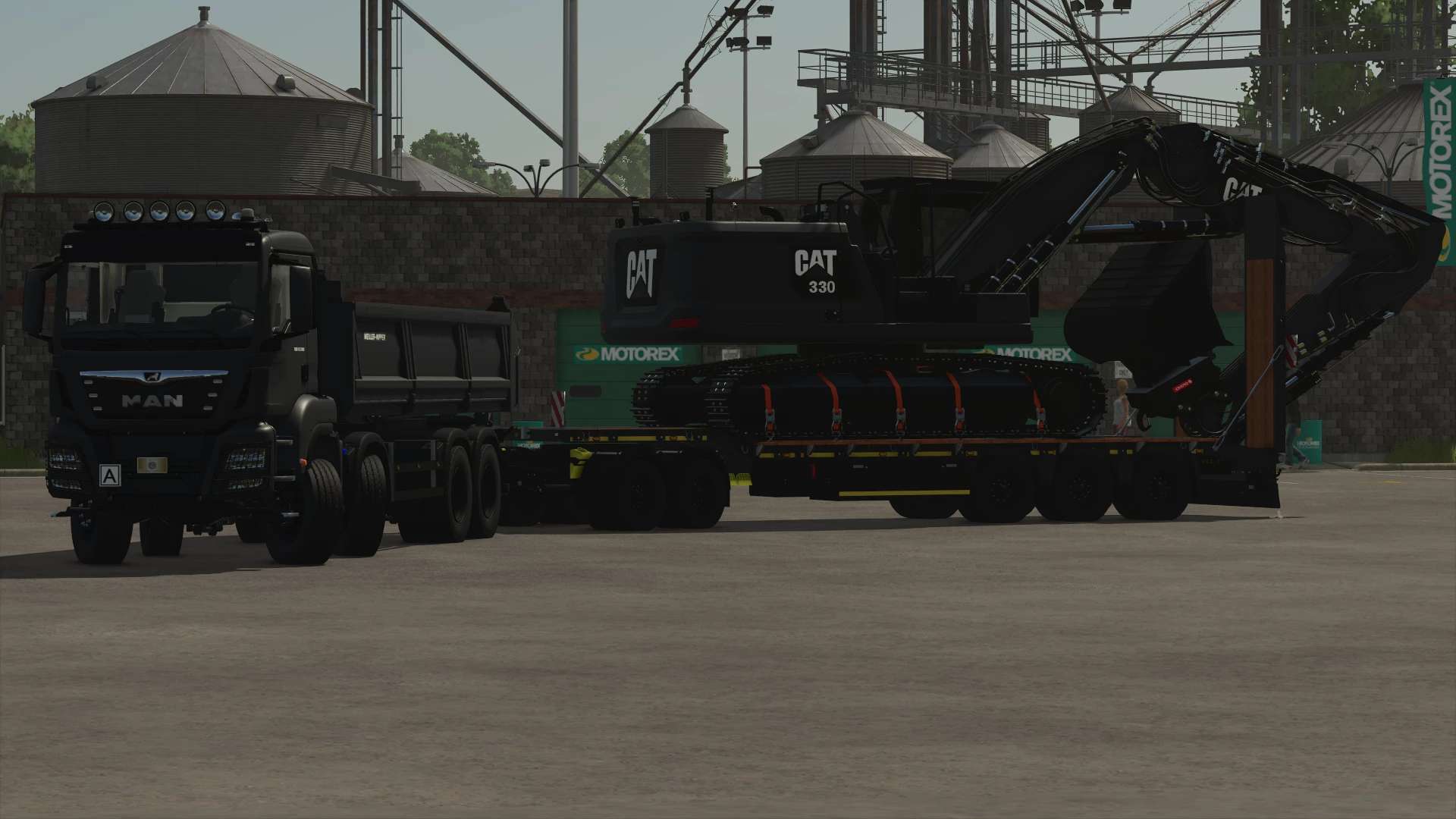 MAN TGS 4 Achs Kipper v1.0.0.1 - FS25 / FS22 Mod