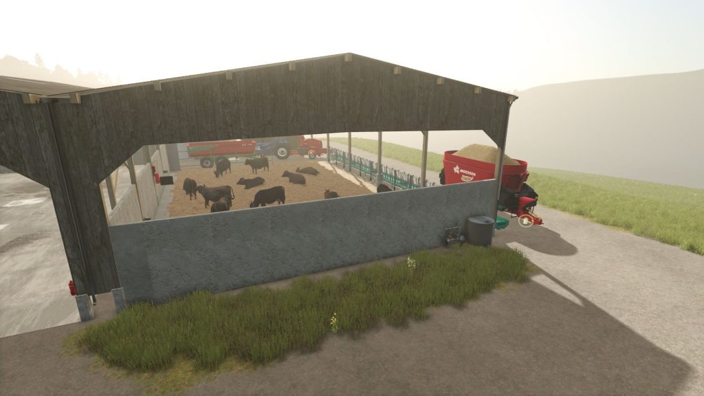 MarcA2C storage and breeding building V1.0.0.0 - FS25 / FS22 Mod
