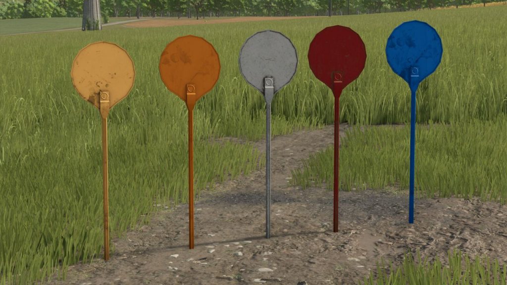 Marker Stakes V1.0.0.1 - FS25 / FS22 Mod