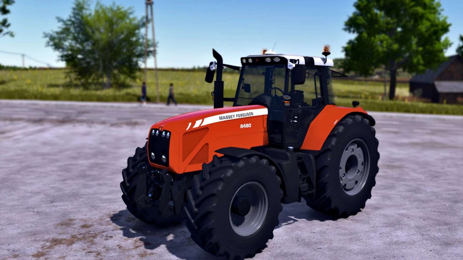Massey Ferguson 8480 v1.1.0.0 - FS25 / FS22 Mod