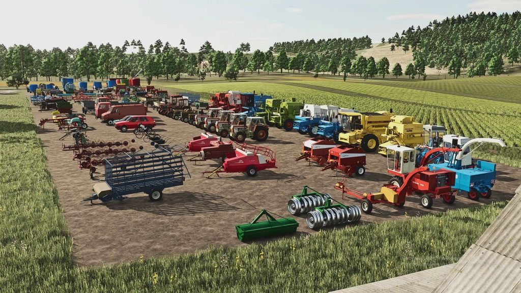 ModPack Machines/Vehicles/Tools v1.0.0.0 - FS25 / FS22 Mod