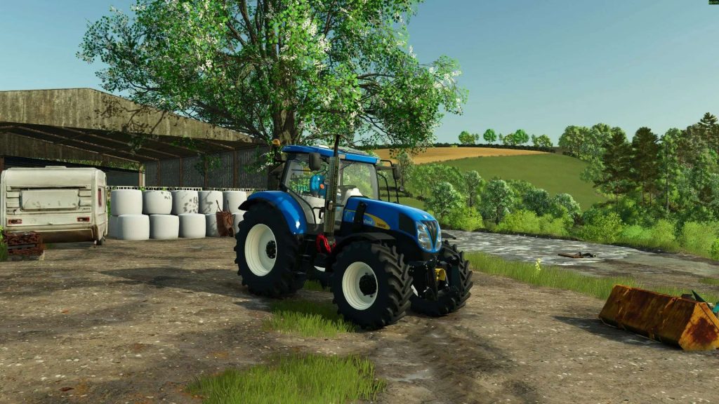 New Holland 6080 2011 v1.0.0.1 - FS25 / FS22 Mod