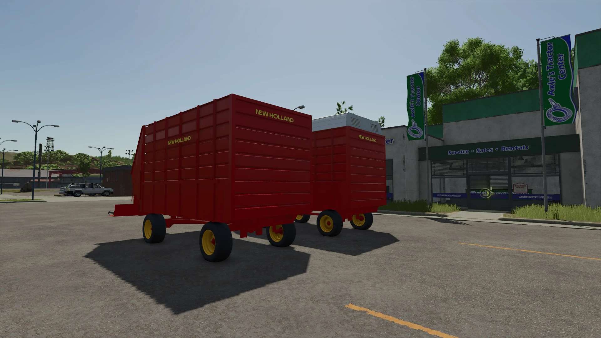 New Holland 714 Chopper Box v1.0.0.0 - FS25 / FS22 Mod