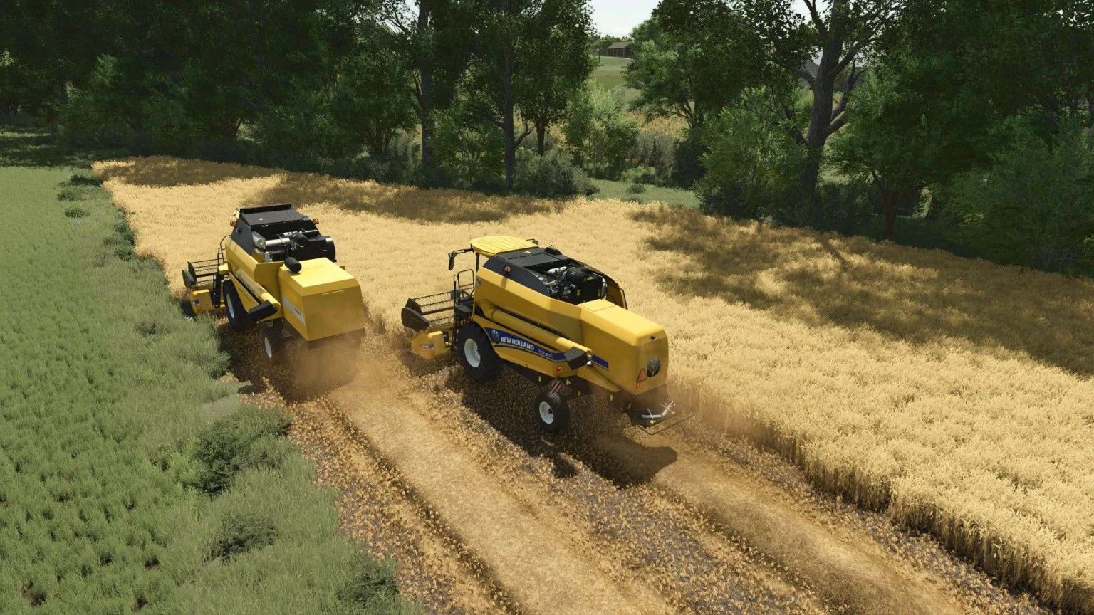New Holland High Capacity 720CG Headers Pack v1.0.0.1 - FS25 / FS22 Mod