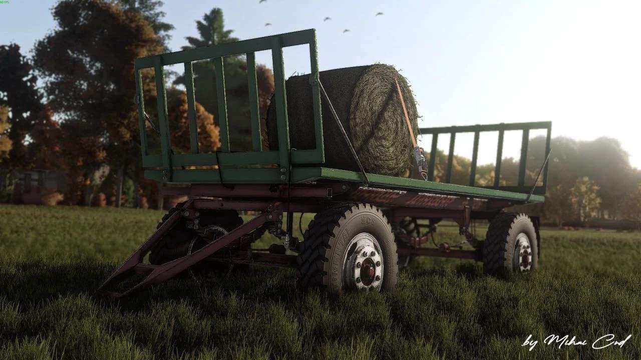RM5 Bale Trailer v1.0.0.0 - FS25 / FS22 Mod