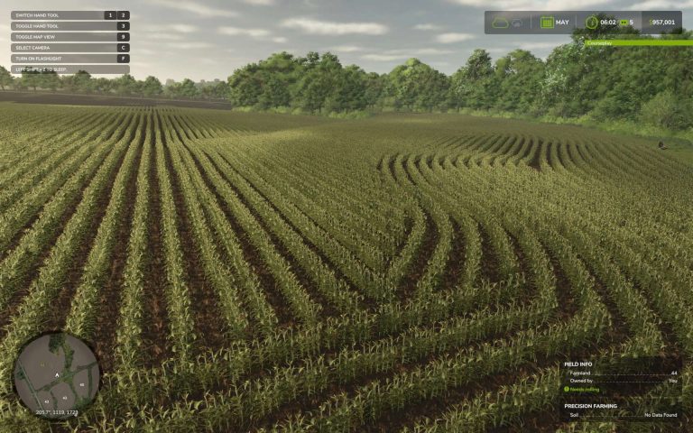 Row Crop System v1.0.0.1 - FS25 / FS22 Mod
