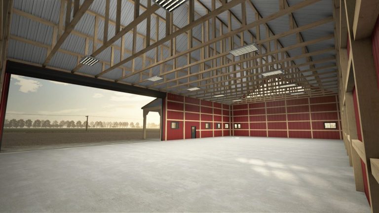 Shed With Patio V1.0.0.0 - FS25 / FS22 Mod