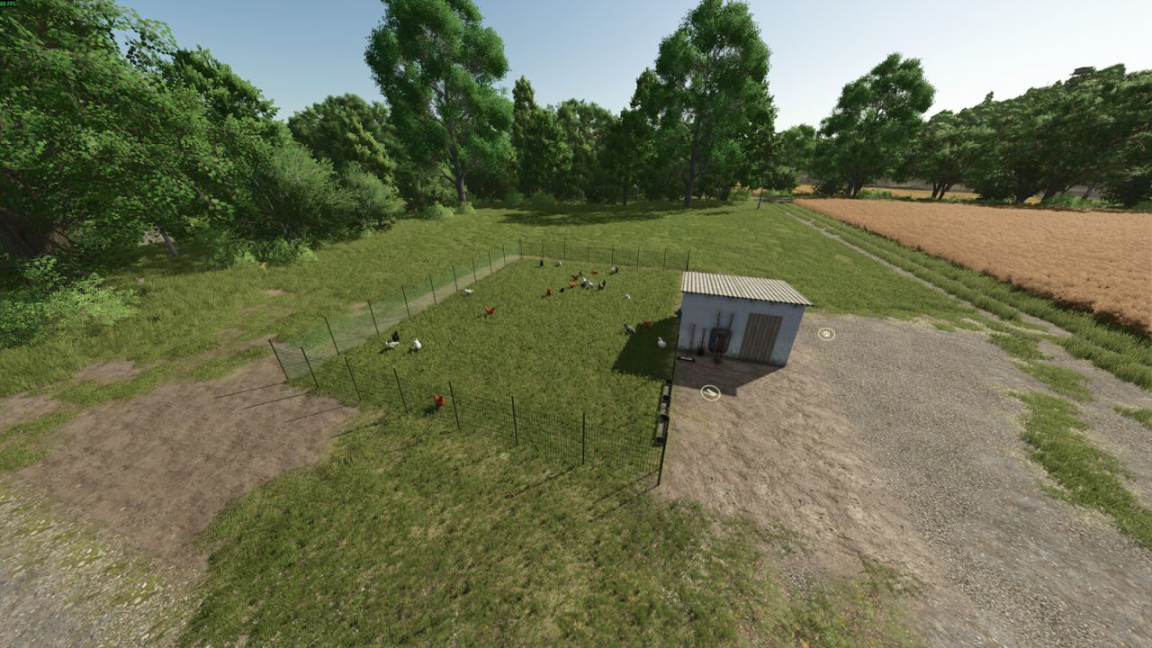 Small Chicken Coop v1.0.0.0 - FS25 / FS22 Mod