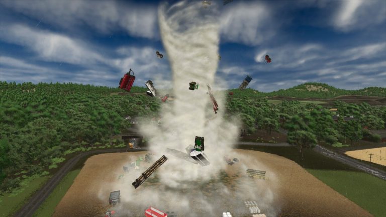 Tornado Physics V3.0.0.0 - FS25 / FS22 Mod
