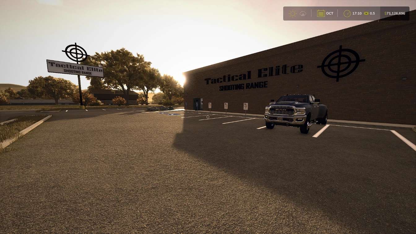 ACH25 Shooting Range v1.0.0.0 - FS25 / FS22 Mod