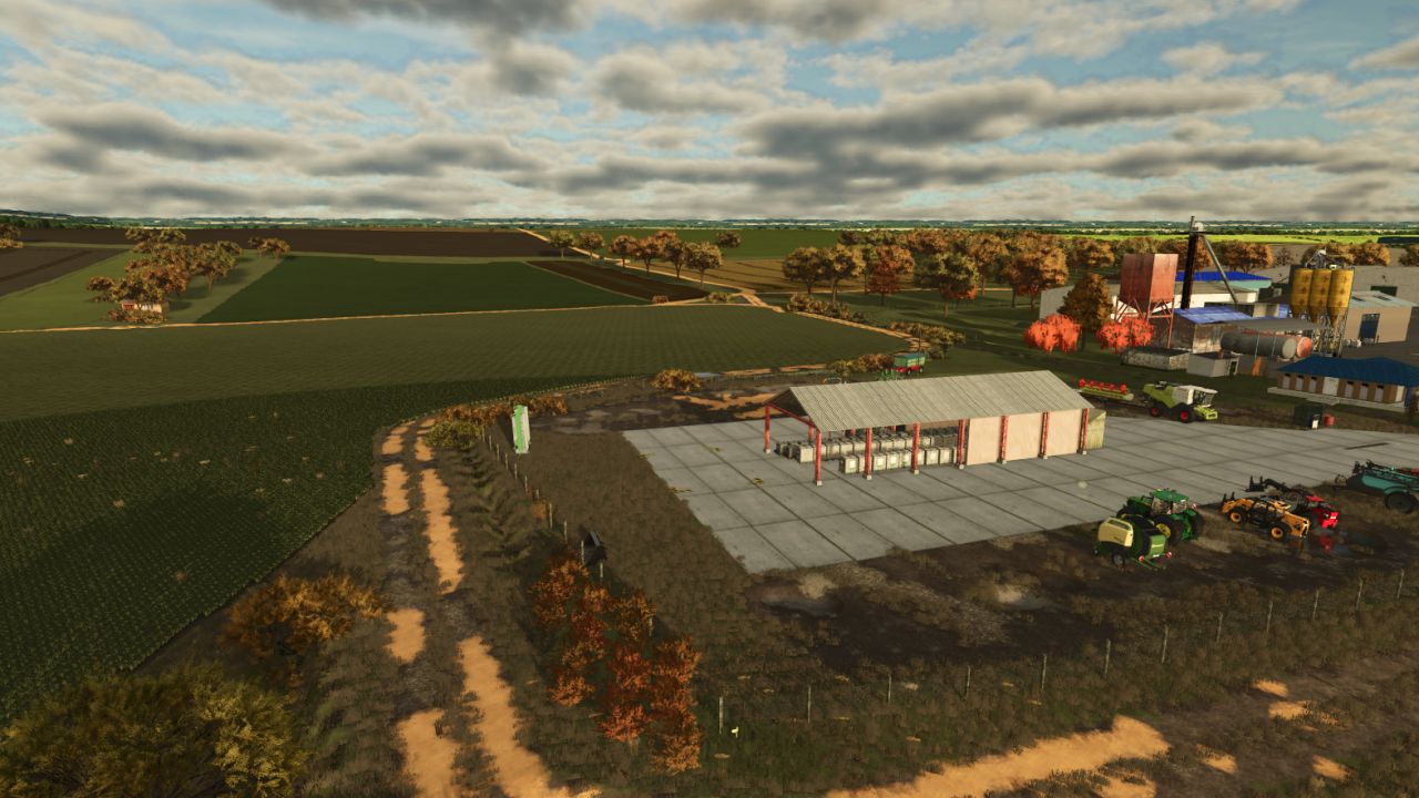 Agroszász map V1.0.0.3 - FS25 / FS22 Mod