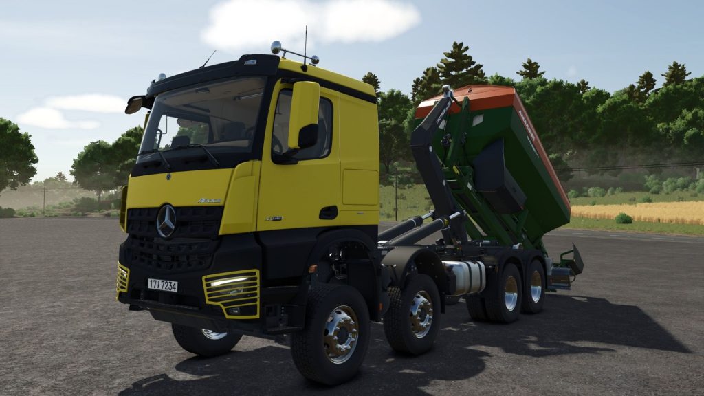 Amazone ZG-TS 10001 Ampiroll/HKL V1.0.0.1 - FS25 / FS22 Mod