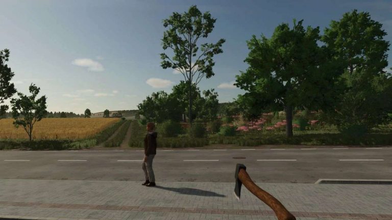 Animated Axe v1.0.0.0 - FS25 / FS22 Mod