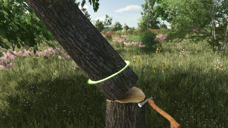 Animated Axe V1.0.0.1 - FS25 / FS22 Mod