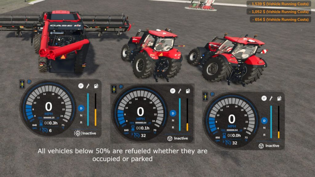 AutoReFuel V1.0.0.1 - FS25 / FS22 Mod