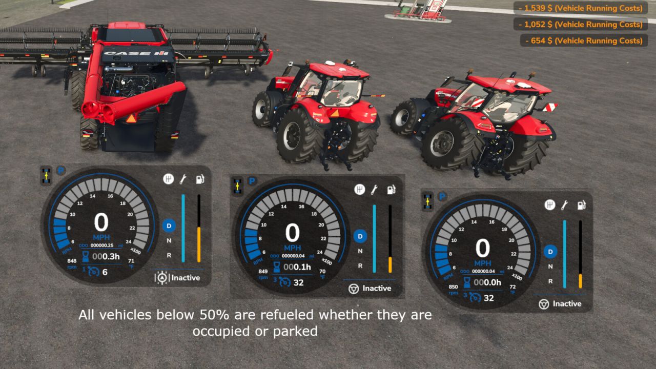 AutoReFuel V1.0.0.1 - FS25 / FS22 Mod