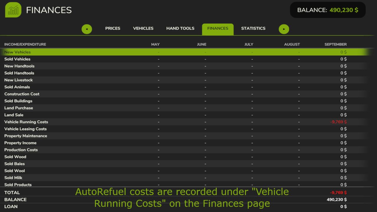 AutoReFuel V1.0.0.1 - FS25 / FS22 Mod