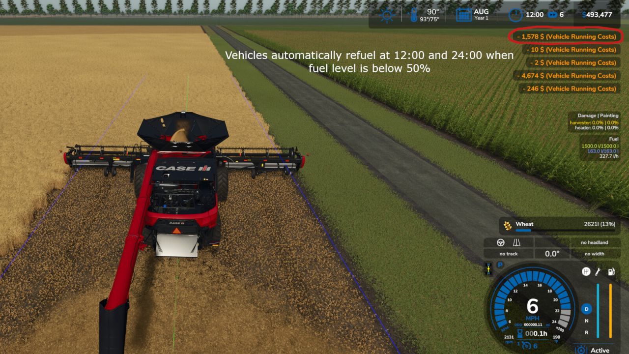 AutoReFuel V1.0.0.1 - FS25 / FS22 Mod