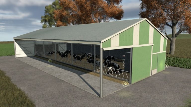 Barn For Cattle V1.0.0.0 - FS25 / FS22 Mod