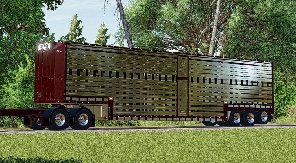 Barrett Livestock Trailer v1.0.0.0 - FS25 / FS22 Mod