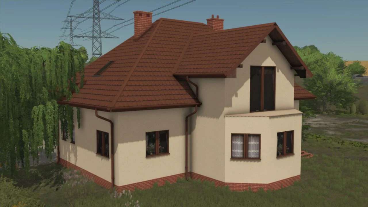 Big Modern House v1.0.0.0 - FS25 / FS22 Mod