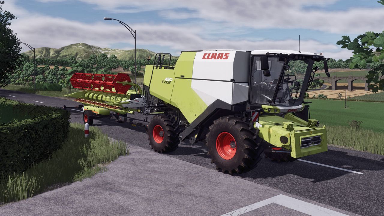 CLAAS Evion 450 Pack V1.1.0.0 - FS25 / FS22 Mod