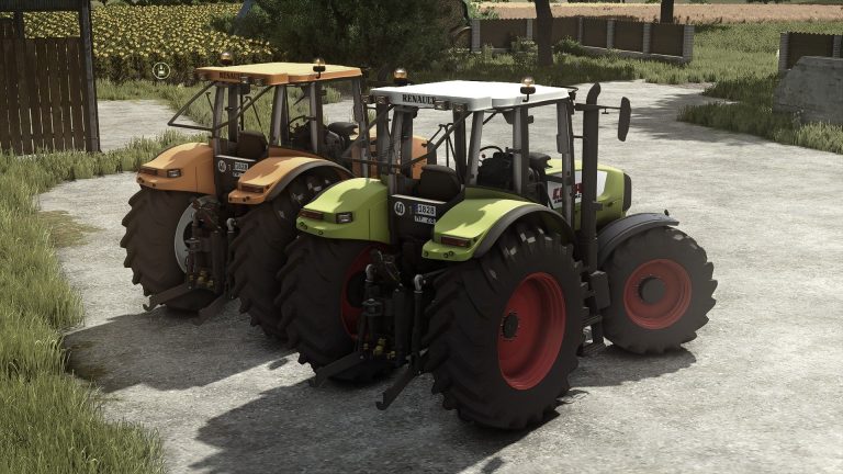 CLAAS / Renault Ares 836 RZ V1.0.0.6 - FS25 / FS22 Mod