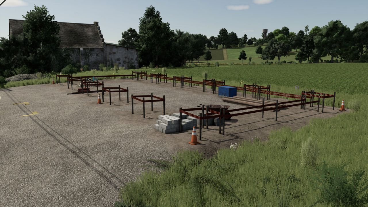 Constructible Wood Shed V1.1.0.0 - FS25 / FS22 Mod