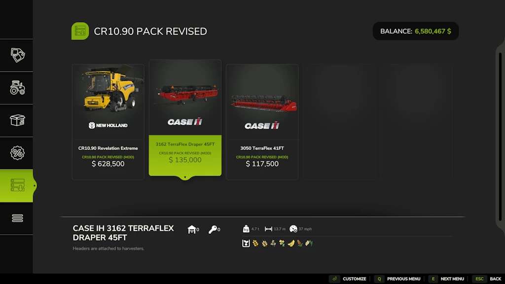 CR10.90 Pack Revised v1.6.0.0 - FS25 / FS22 Mod