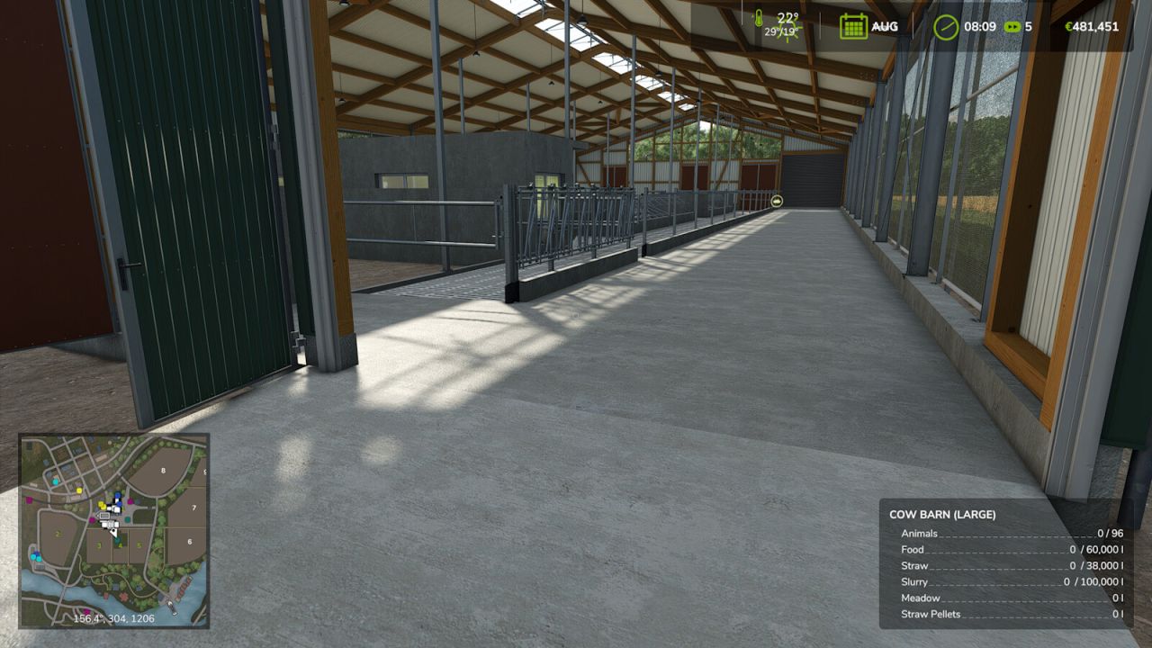 Dynamic Husbandry Capacity V1.0.0.0 - FS25 / FS22 Mod