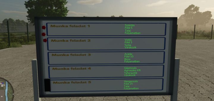 Task Manager Display Mods | FS22 Mods | Farming Simulator 22 Mods