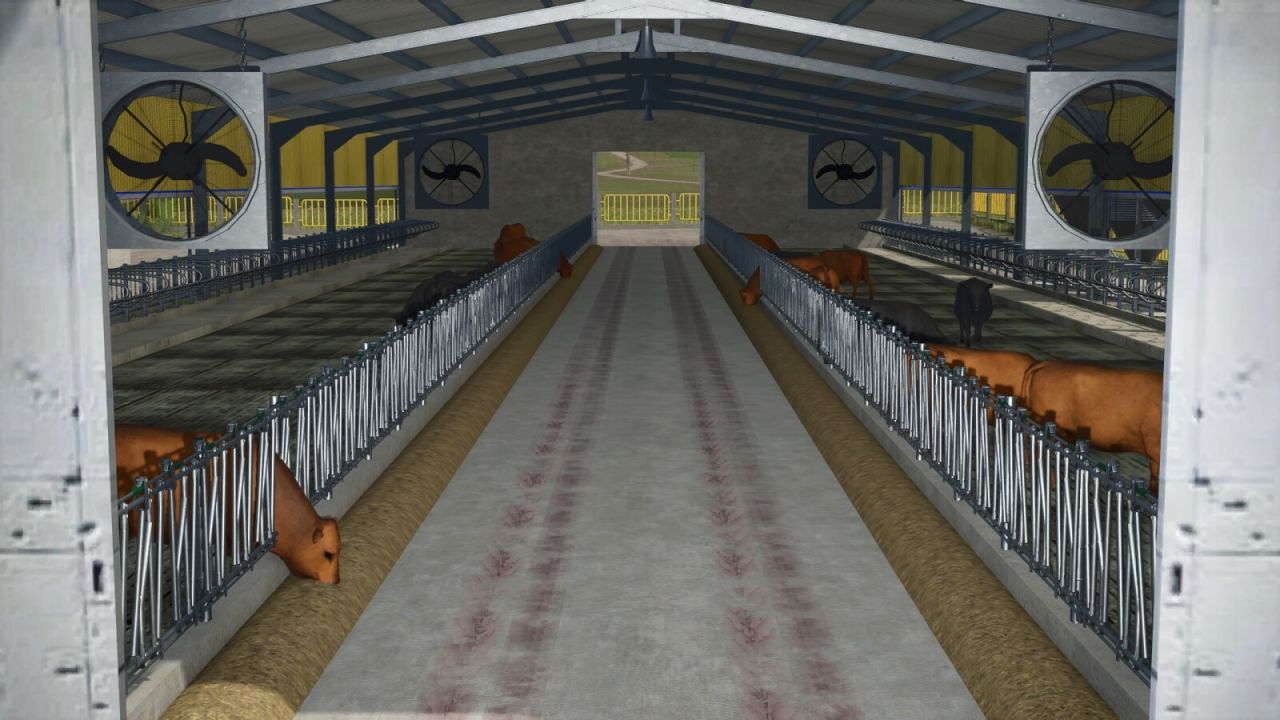 Fattening Unit V1.0.0.0 - FS25 / FS22 Mod