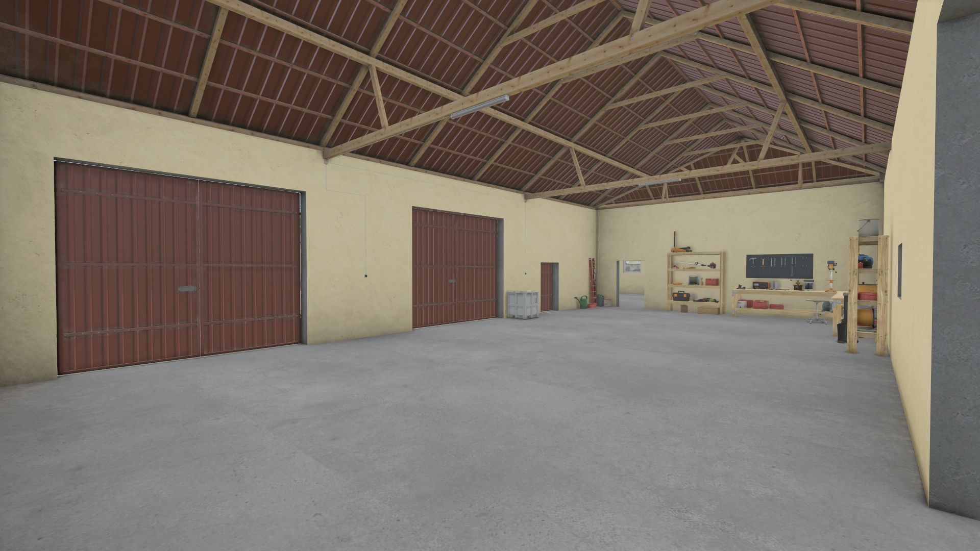 Garage For Machines v1.0.0.0 - FS25 / FS22 Mod