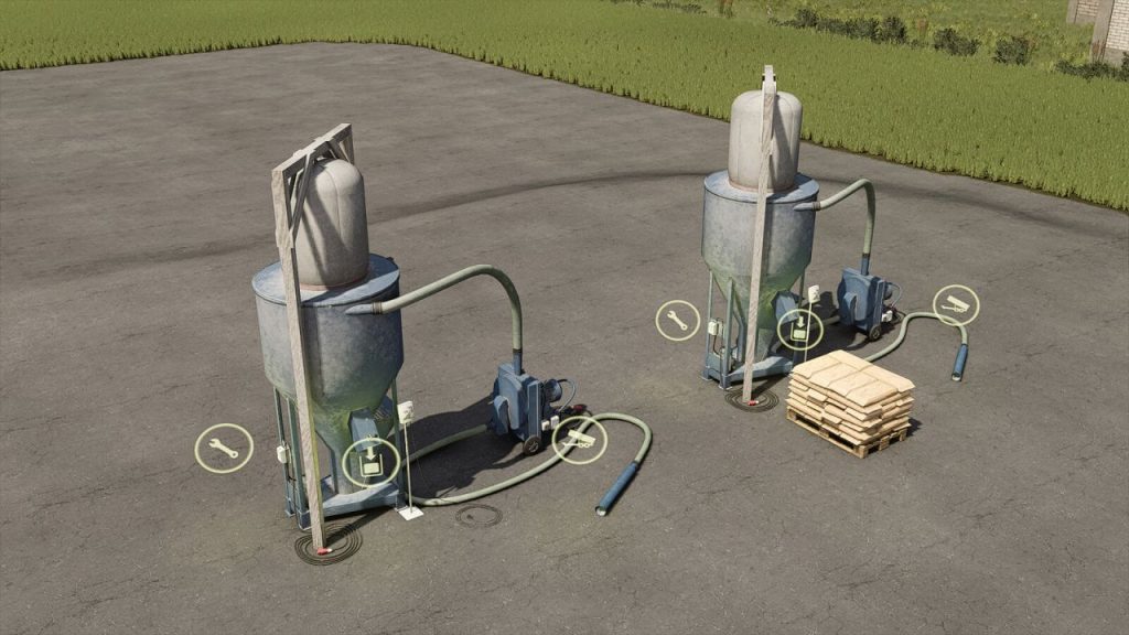 Grist Mill With Mixer V1.0.0.0 - FS25 / FS22 Mod