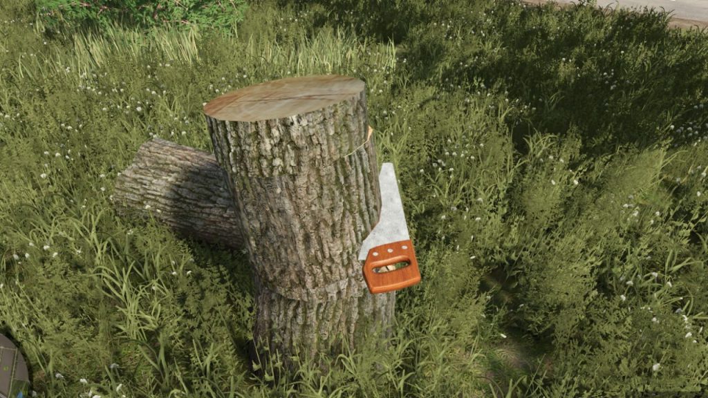 Hand Wood Saw V1.0.0.0 - FS25 / FS22 Mod