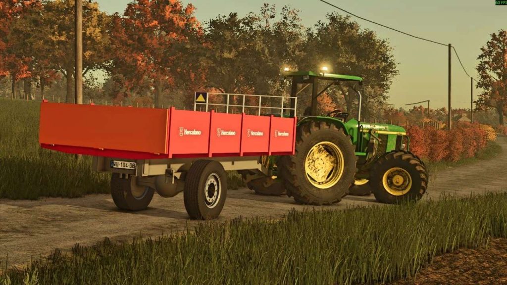 Herculano agricultural trailer v1.0.0.0 - FS25 / FS22 Mod