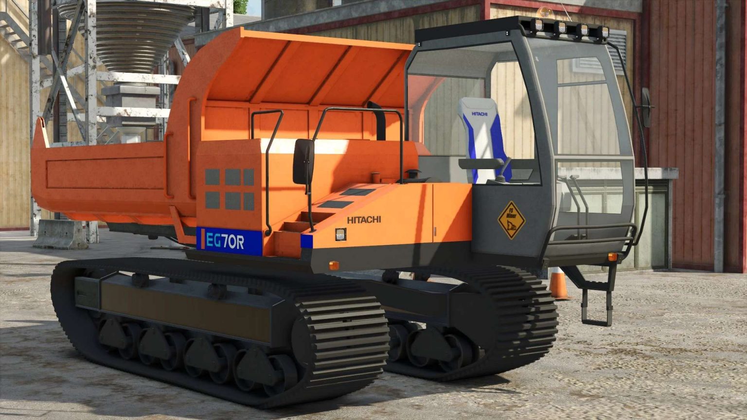 Hitachi EG 70R v1.0.0.0 - FS25 / FS22 Mod