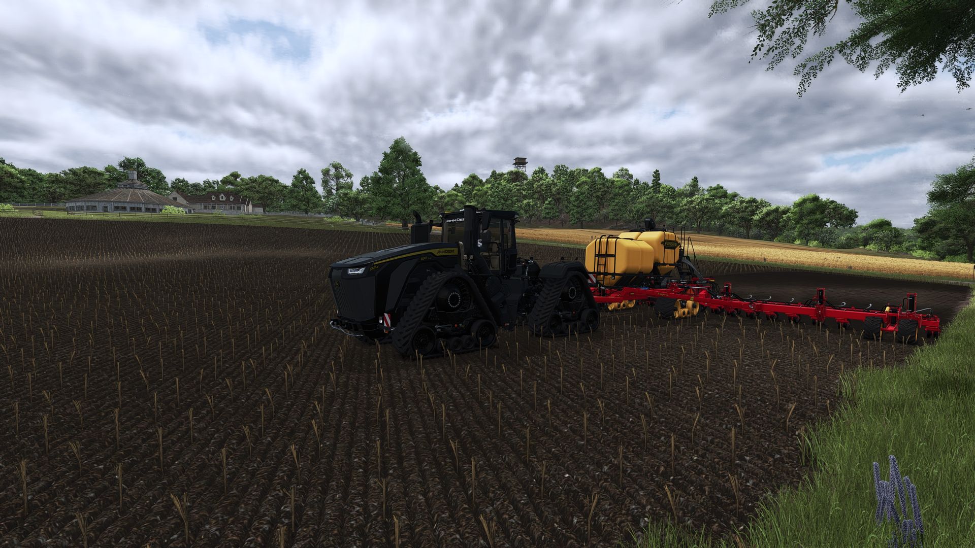 John Deere 9R 710-830 Signature Edition v1.0.0.1 - FS25 / FS22 Mod