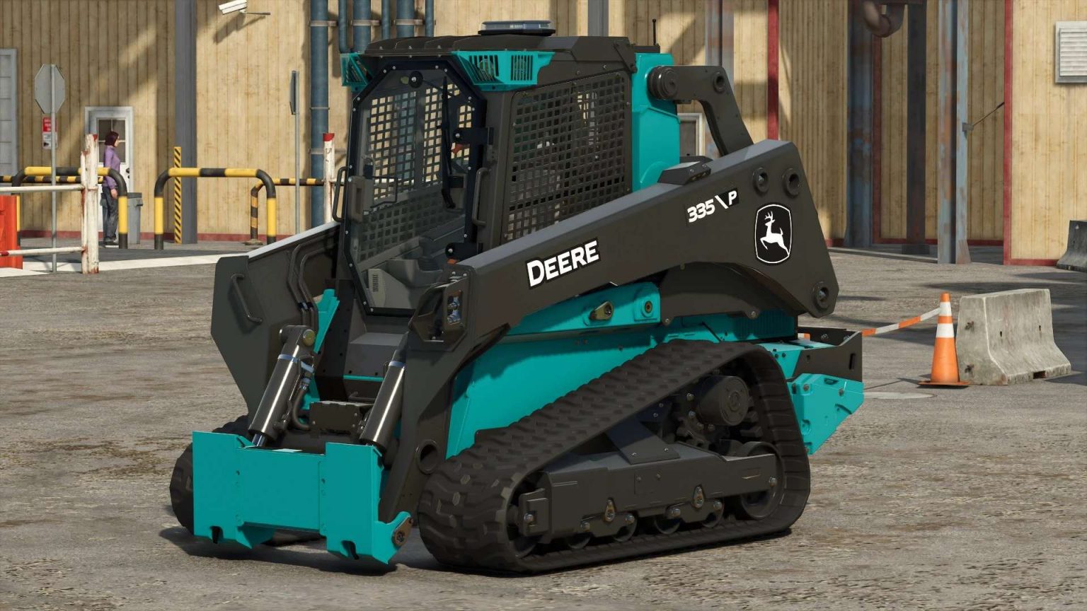 John Deere P Series Skid Steer v1.0.0.0 - FS25 / FS22 Mod