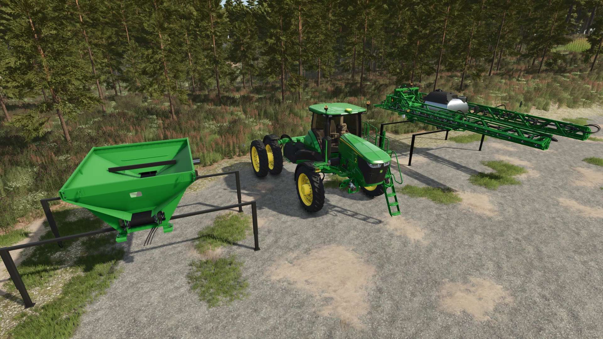 John Deere R4045 v1.0.0.0 - FS25 / FS22 Mod