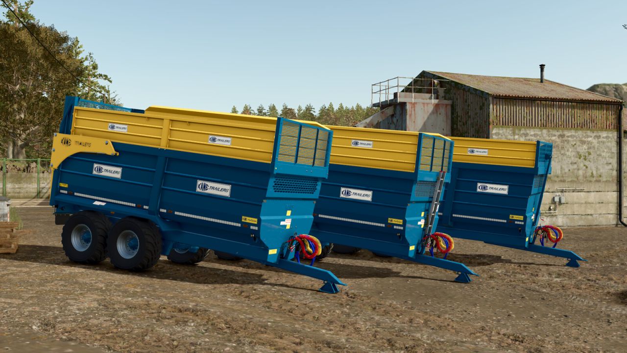 Kane Halfpipe Pack V1.1.0.0 - FS25 / FS22 Mod