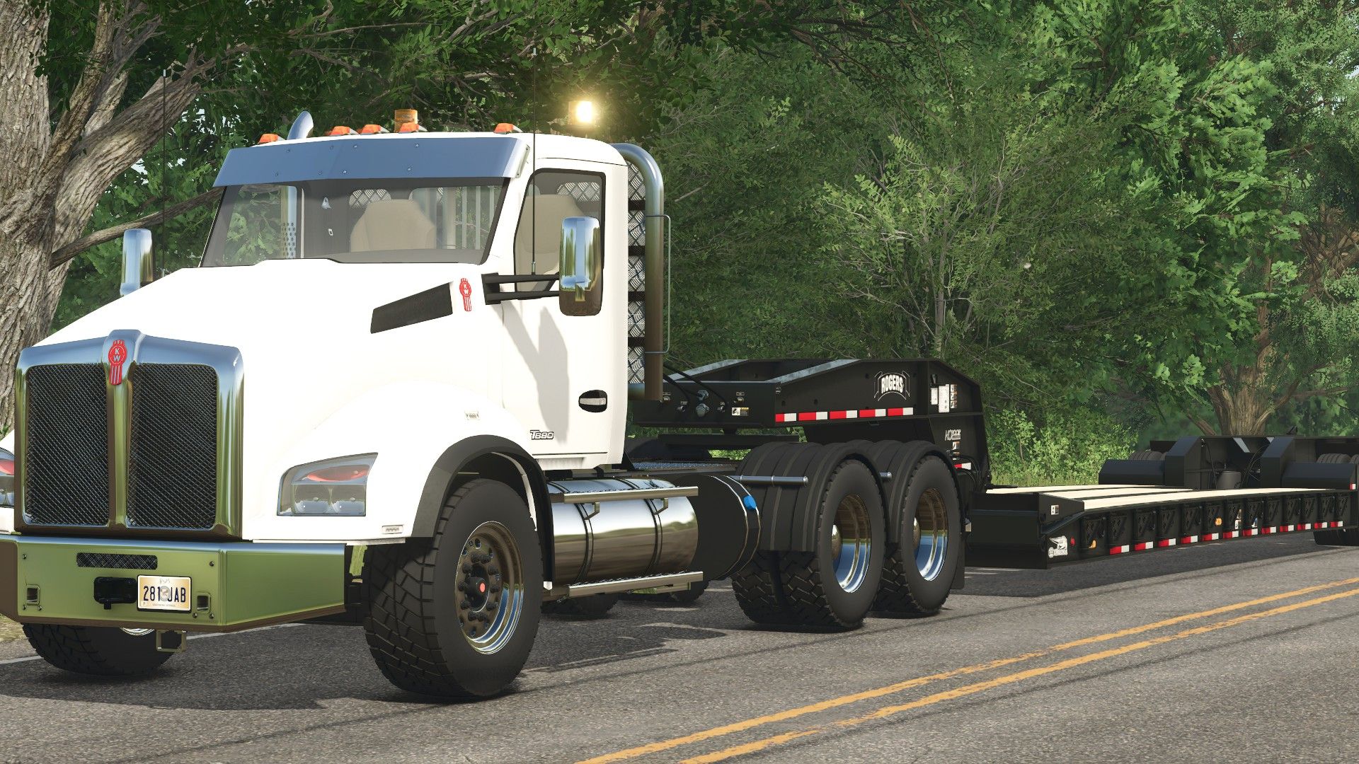 Kenworth T880 Daycab V1.0.0.0 - FS25 / FS22 Mod