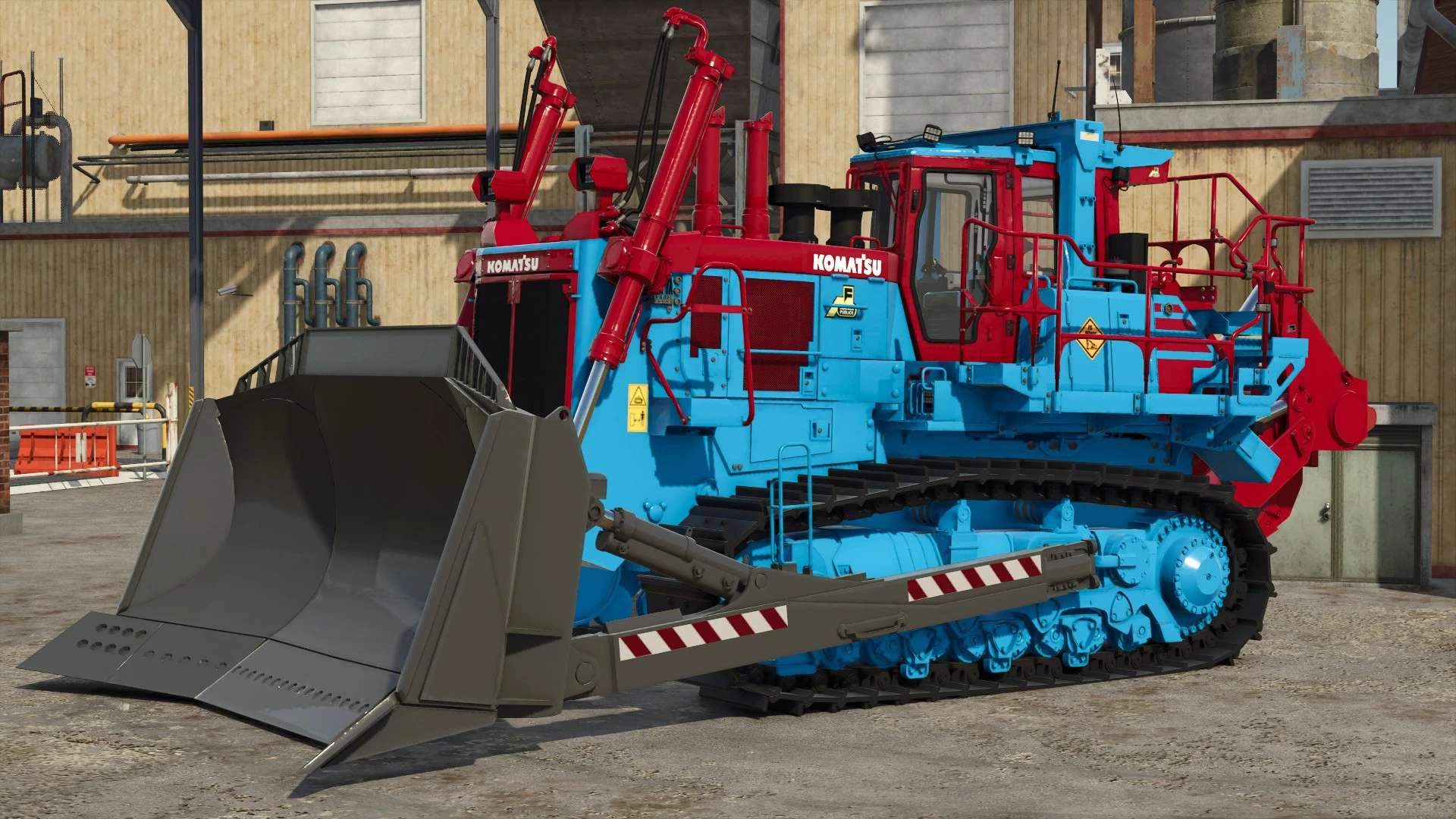 Komatsu D375A Mining Dozer v1.0.0.0 - FS25 / FS22 Mod