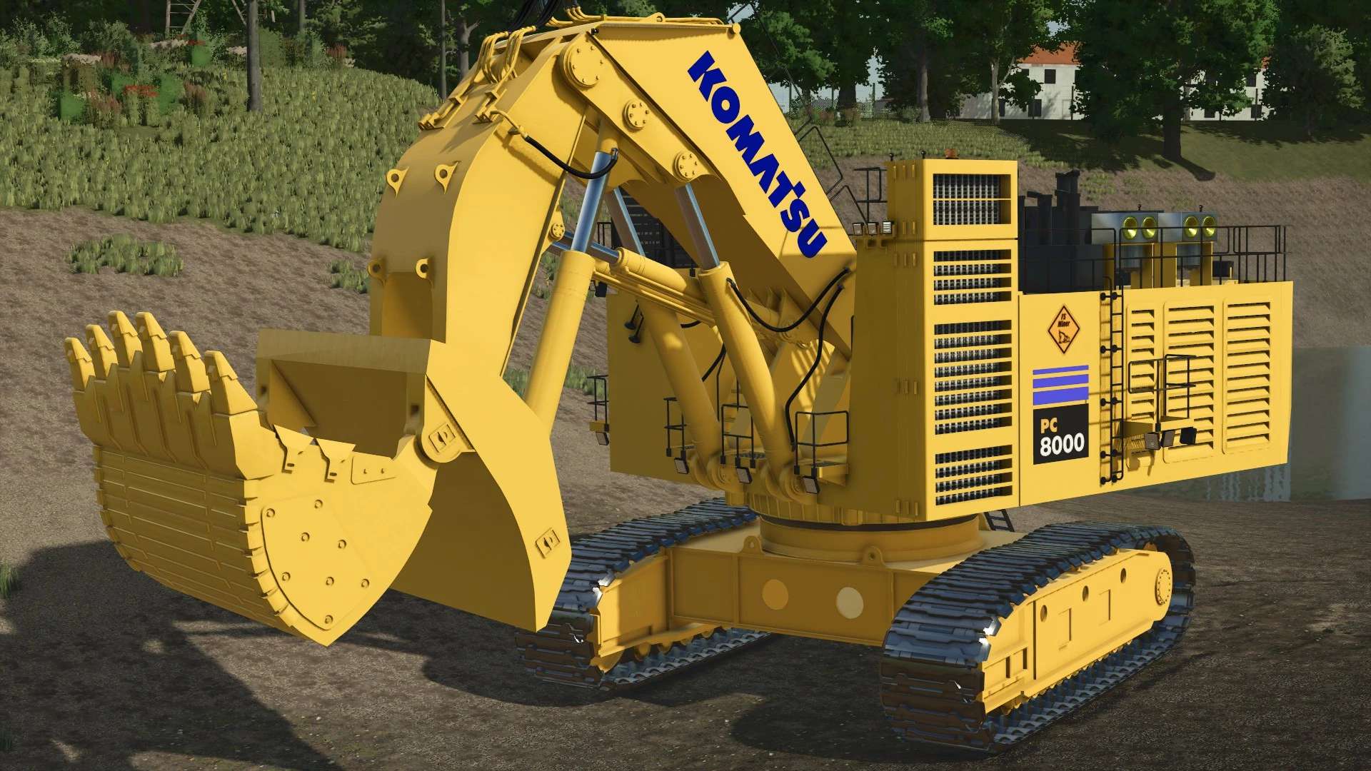 Komatsu PC 8000 v1.0.0.0 - FS25 / FS22 Mod