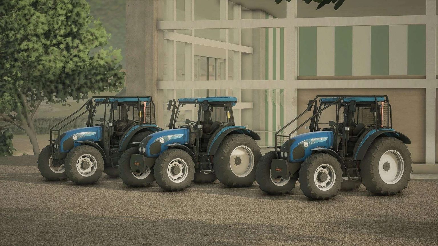 Landini PowerFarm 110 Forest v1.0.0.0 - FS25 / FS22 Mod
