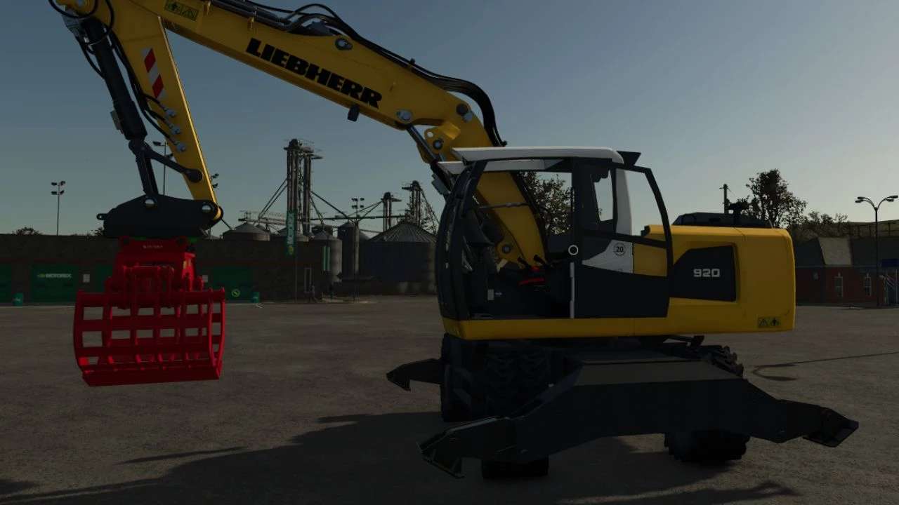 Liebherr A920 Litronic v1.1.0.0 - FS25 / FS22 Mod