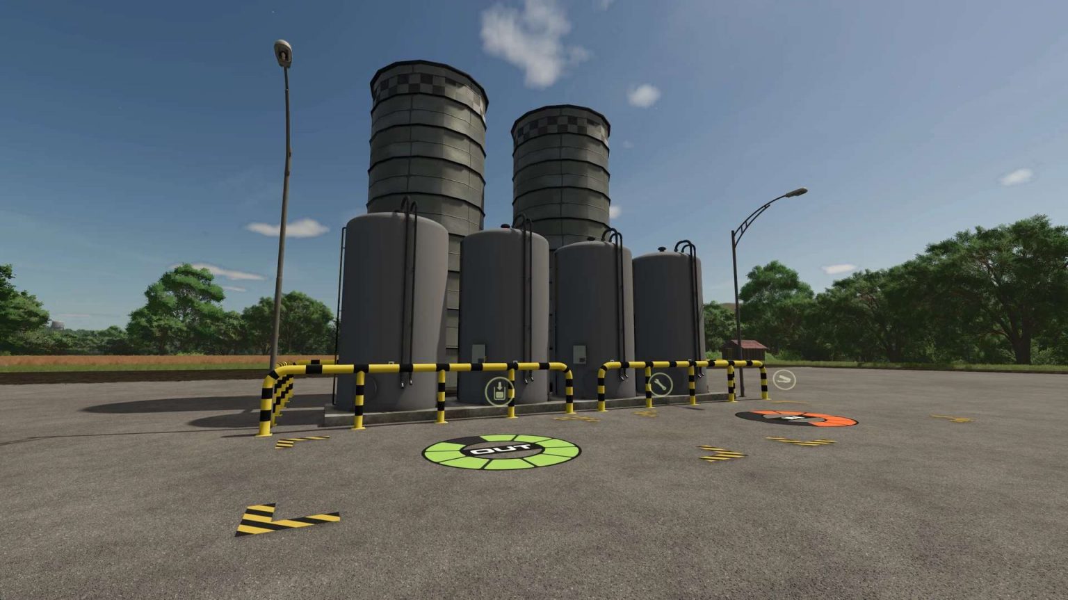 Liquid Storage by EccTV v1.0.0.0 - FS25 / FS22 Mod