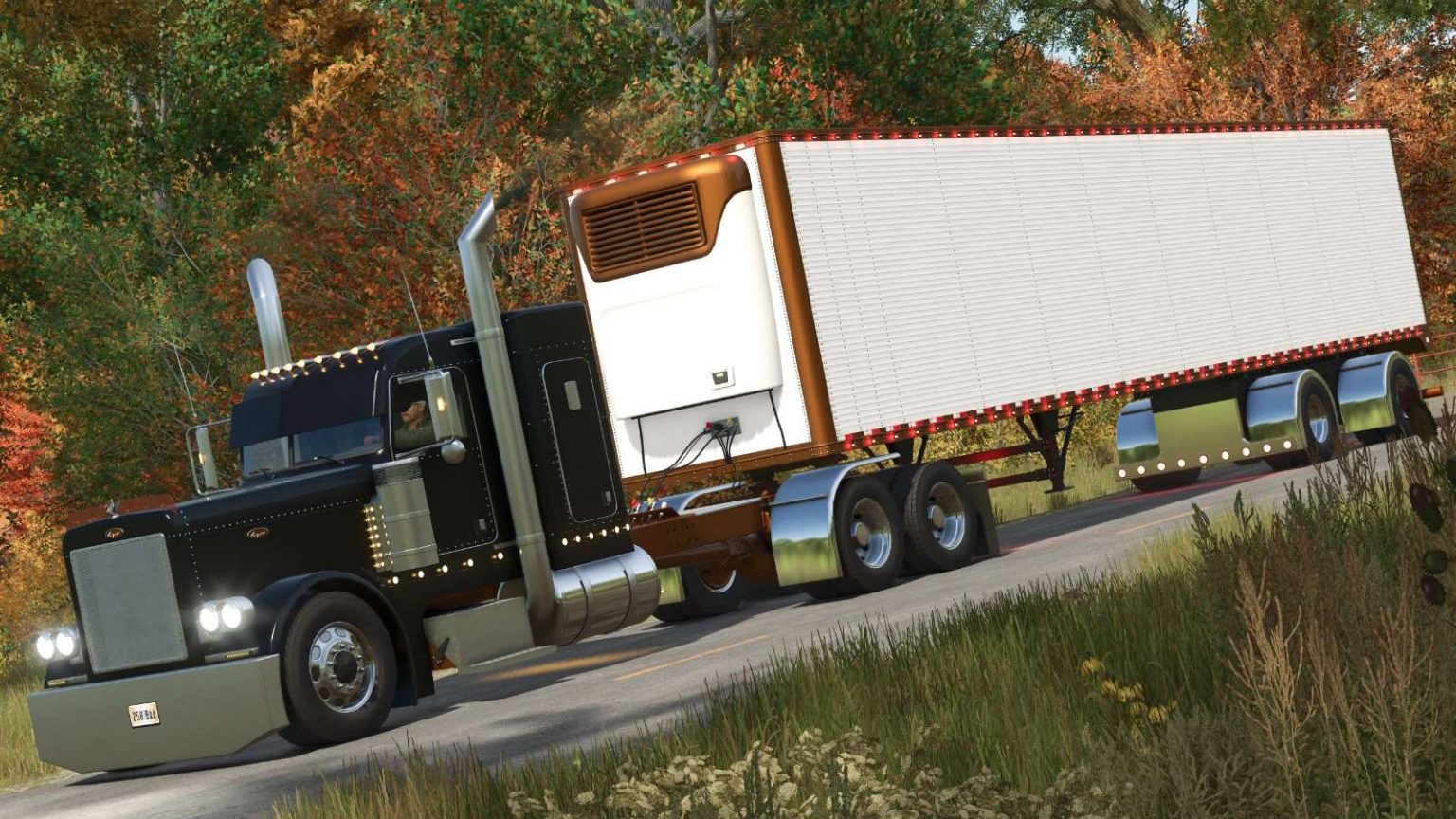 Lizard Dry Van Freezer Trailer v1.0.0.0 - FS25 / FS22 Mod